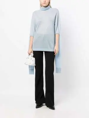 Helmut Lang Cut-out Cashmere Jumper