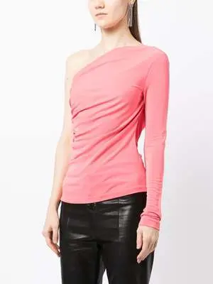Dsquared2 Ruched One-sleeve T-shirt