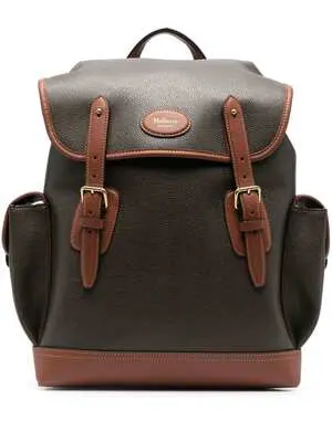 Mulberry Logo Plaque-detail Backpack