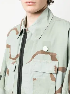 OAMC Re:work Bdu Shirt Jacket - Blue