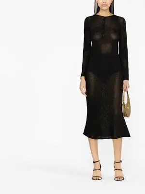 TOM FORD Long-sleeved Maxi Dress