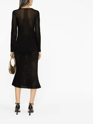 TOM FORD Long-sleeved Maxi Dress