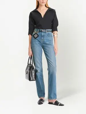 Tory Burch Mid-rise Straight-leg Jeans