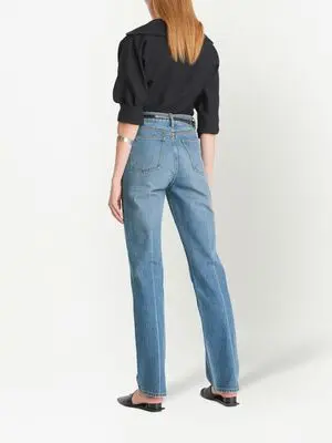 Tory Burch Mid-rise Straight-leg Jeans