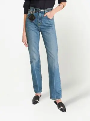 Tory Burch Mid-rise Straight-leg Jeans