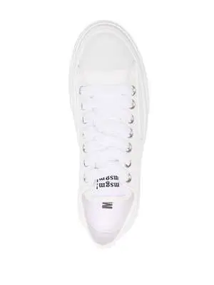 MSGM Plain Low-top Sneakers