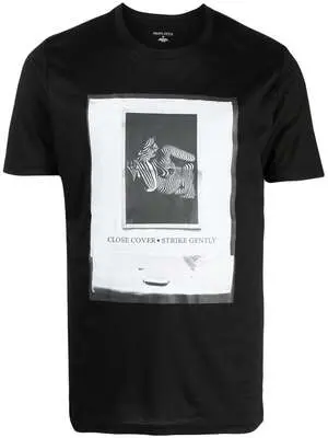 PRIVATE STOCK LABS Graphic-print T-shirt - Black
