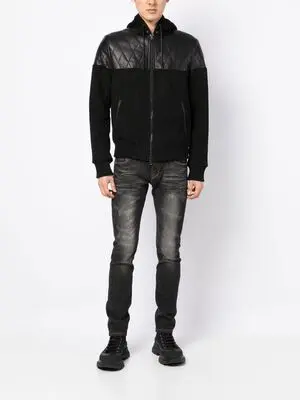 PRIVATE STOCK LABS Distressed-finish Skinny Jeans