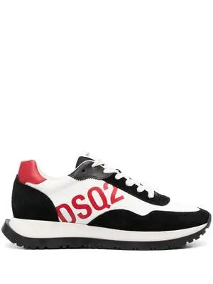 Dsquared2 Running Logo-print Sneakers - White