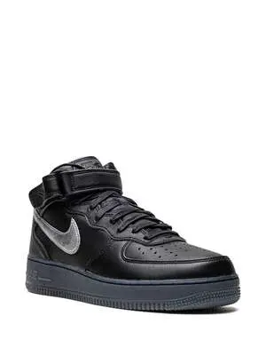 Nike Air Force 1 Mid Sneakers - Black