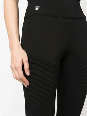 Philipp Plein Logo-plaque Leggings