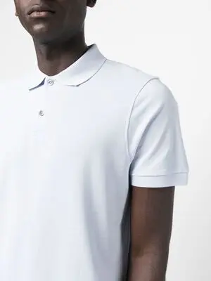 Sunspel Short-sleeve Cotton Polo Shirt - Blue