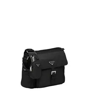 Prada Re-nylon Shoulder Bag - Black