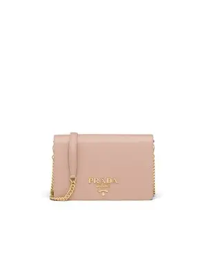 Prada Saffiano Leather Mini Bag - Pink