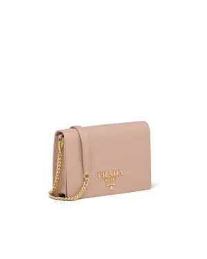 Prada Saffiano Leather Mini Bag - Pink