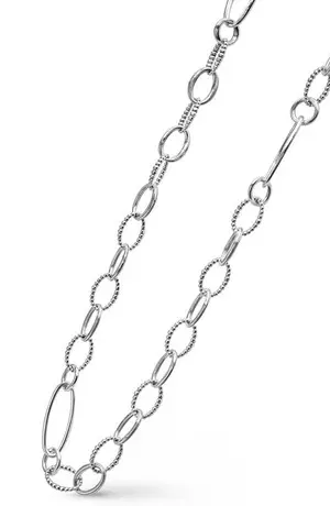 Lagos Signature Caviar Link Necklace