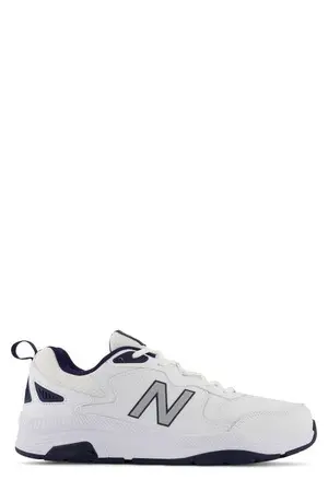NEW BALANCE Training Shoe - White/ Navy