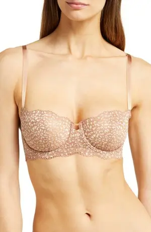 SKARLETT BLUE Rouse Full Coverage Balconette Bra - Ginger/ivory
