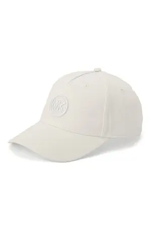 Michael Kors Logo Baseball Cap - Off White
