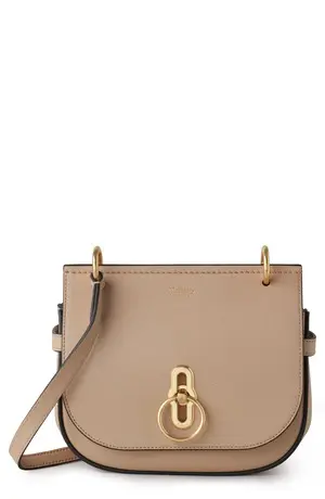Mulberry Small Amberley Leather Shoulder Bag Maple