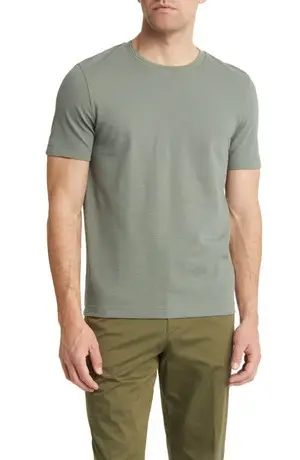 BOSS Tiburt T-shirt Open Green