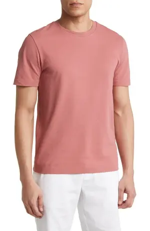 BOSS Tiburt T-shirt Open Pink