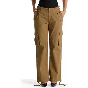Naked Wardrobe Stretch Cargo Pants - Mocha