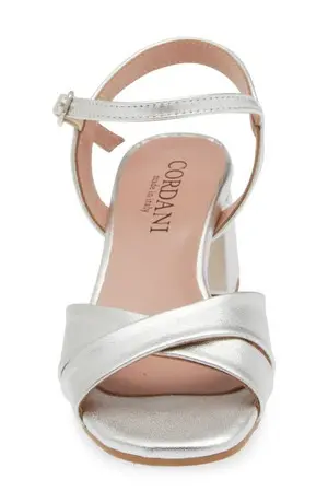 Cordani Ilaria Block Heel Sandal - Argento