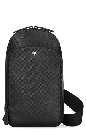 Montblanc Extreme 3.0 Leather Sling Bag - Black