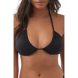 O'Neill Saltwater Solids Embry Bikini Top Black