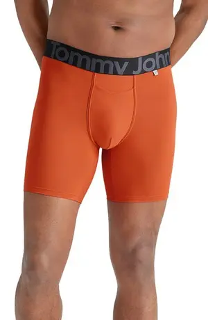 Tommy John 360 Sport 6-inch Hammock Pouch™ Boxer Briefs Orange Koi