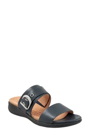 Softwalk Toki Slide Sandal - Navy