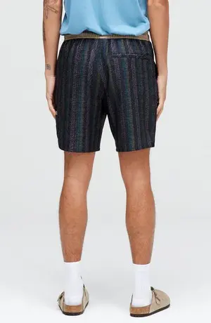 Stance Complex Hybrid Relaxed Fit Shorts - Blackfade