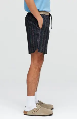 Stance Complex Hybrid Relaxed Fit Shorts - Blackfade