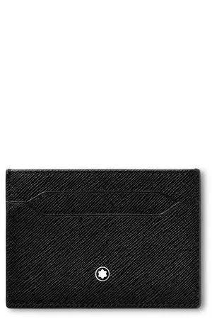 Montblanc Sartorial Leather Card Holder - Black