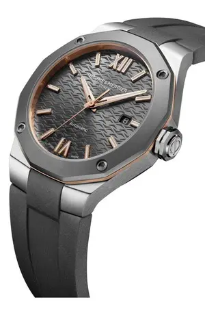 Baume & Mercier Riviera Automatic Rubber Strap Watch