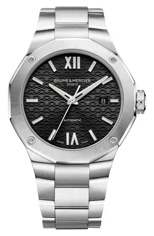 Baume & Mercier Riviera Automatic Bracelet Watch - Black