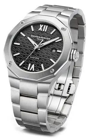 Baume & Mercier Riviera Automatic Bracelet Watch - Black