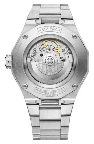 Baume & Mercier Riviera Automatic Bracelet Watch - Blue