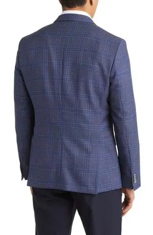 BOSS Hutson Check Wool Sport Coat