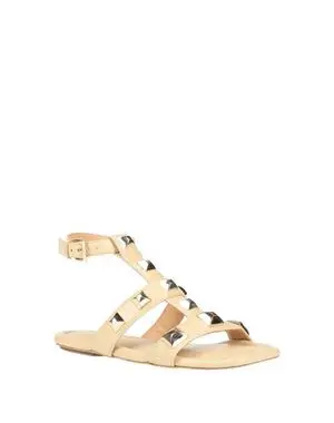 TWINSET Leather Sandals - Beige