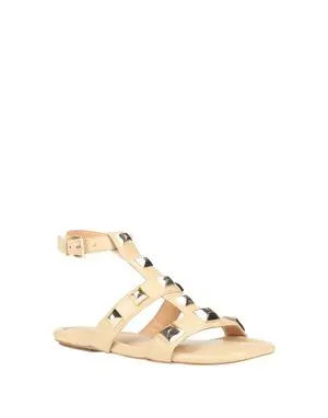 TWINSET Leather Sandals - Beige