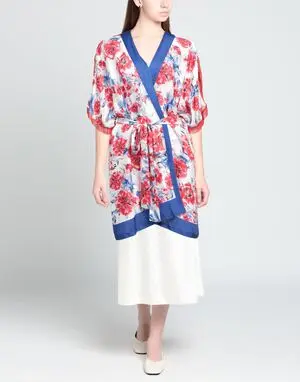 SEMICOUTURE Floral Print Kimono