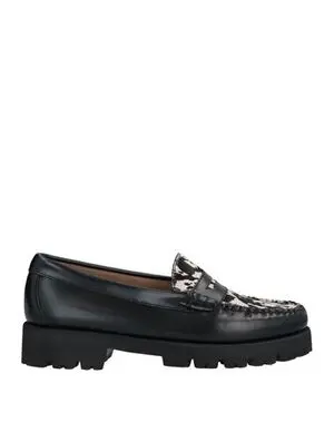 WEEJUNS BY G.H. BASS & CO Leather Loafers - Black