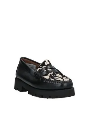WEEJUNS BY G.H. BASS & CO Leather Loafers - Black