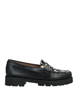 WEEJUNS BY G.H. BASS & CO Leather Loafers - Black