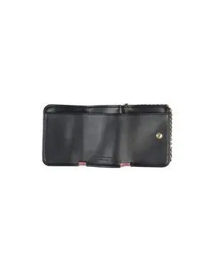 Stella McCartney Wallet Sand Textile Fibers - Black