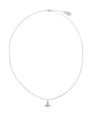 VIVIENNE WESTWOOD Necklace With Cubic Zirconia - Silver