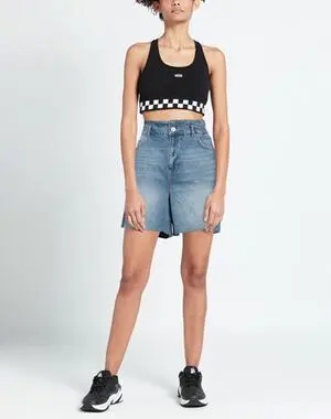 FRACOMINA Cotton Denim Shorts