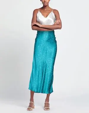 Andamane Maxi Flared Skirt - Blue
